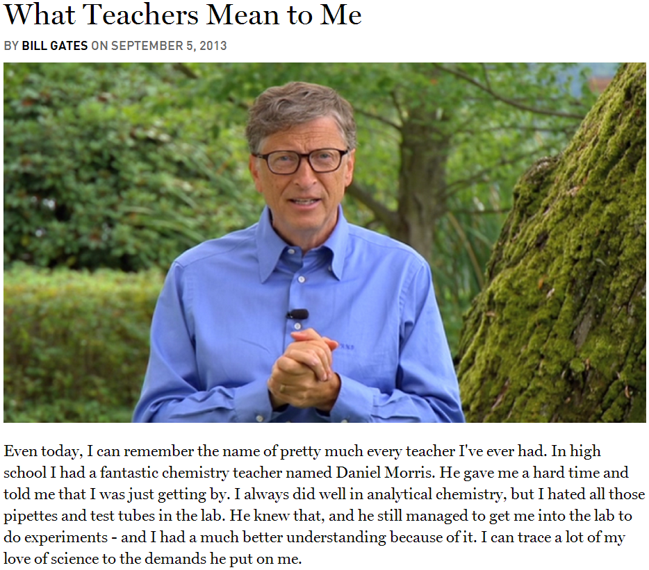 Bill Gates: Revolutionizing Education with Visionary Leadership ...